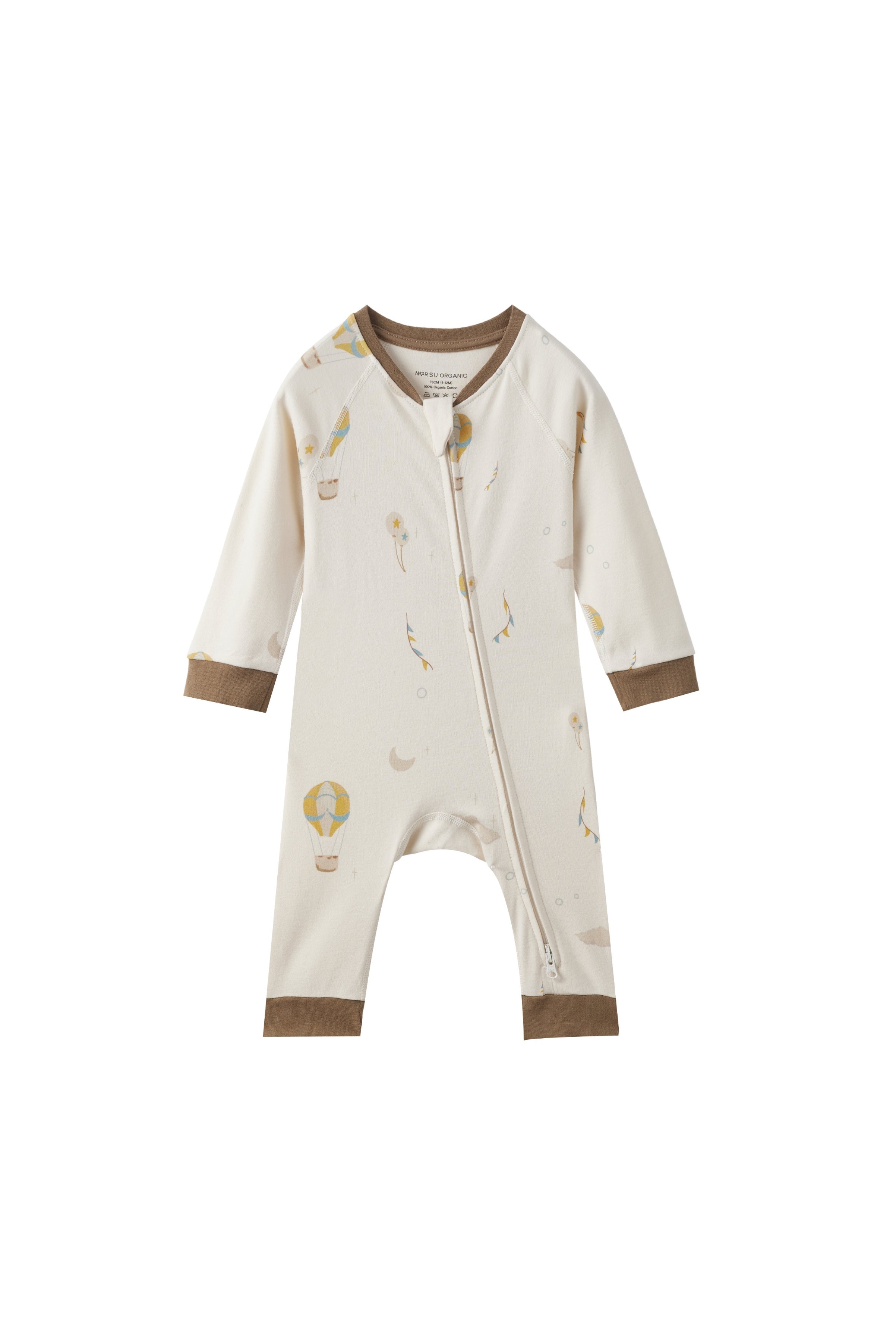 Baby Organic Cotton Zip-up Sleeper-Fantasy| Norsu Organic – NORSU-ORGANIC